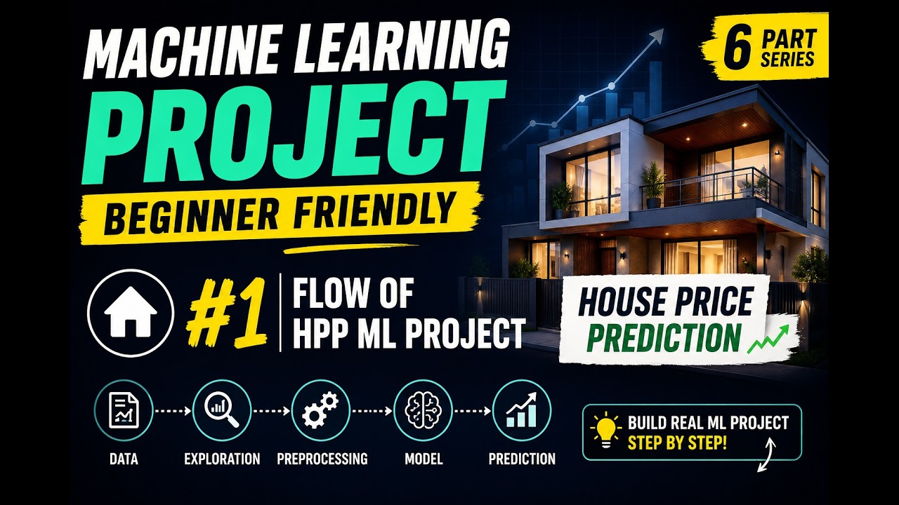 Complete Machine Learning Project Flow 🔥 | House Price Prediction