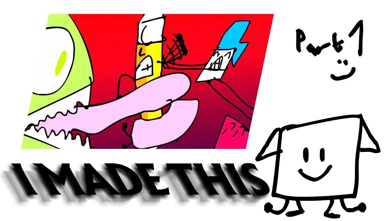 Remaking BFDI thumbnails P1