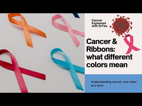 Cancer& Ribbons: What different colours of ribbons mean in cancer
