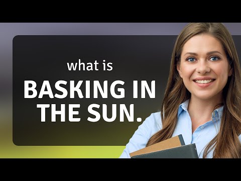 Basking in the Warmth: Understanding "Basking in the Sun"