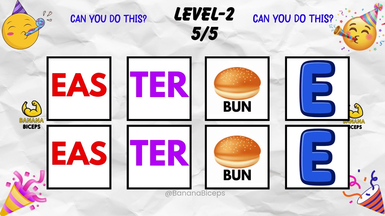 Say the Word on Beat Challenge 🐣 Easter Edition! | Easter Egg Hunt | Easter Bunny | Happy Easter