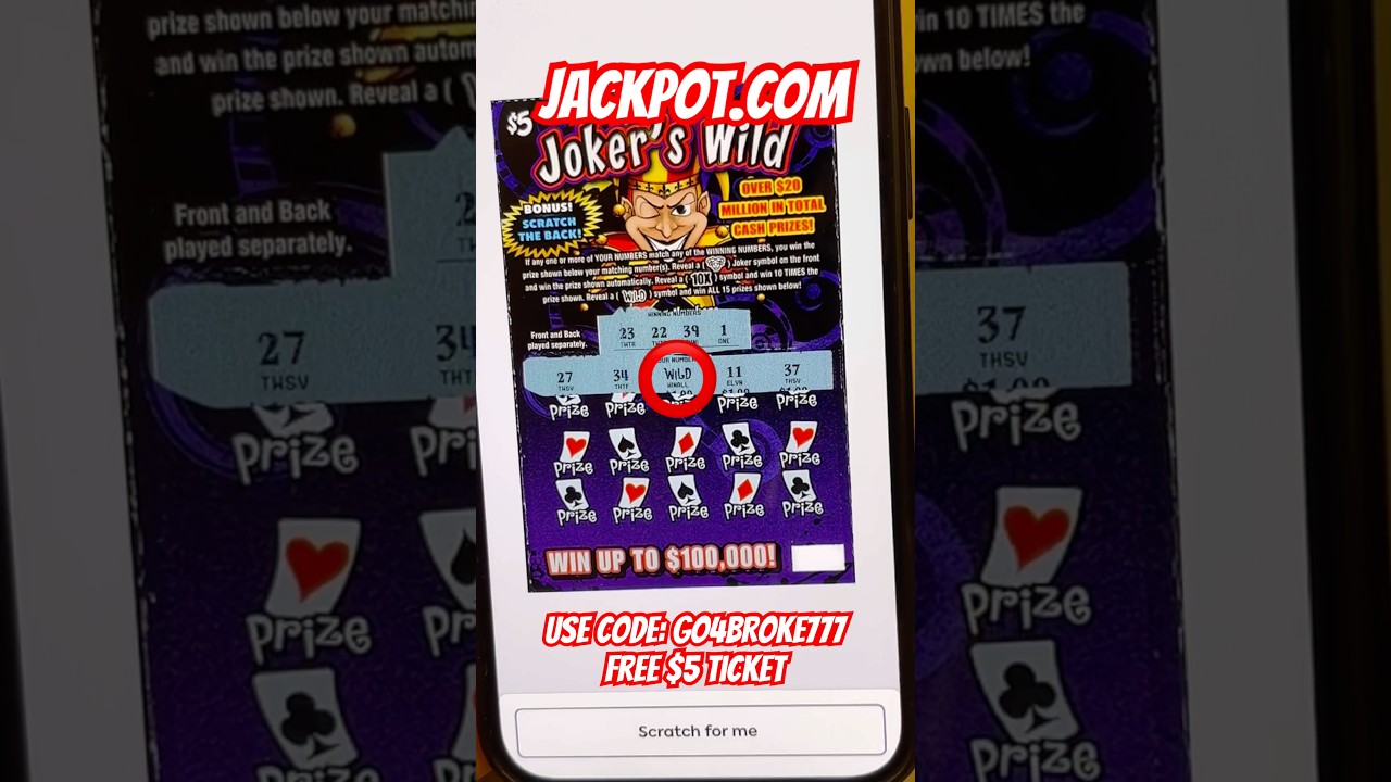 WOW😱Get your FREE ticket👀 #lottery #scratch #shorts #jackpot