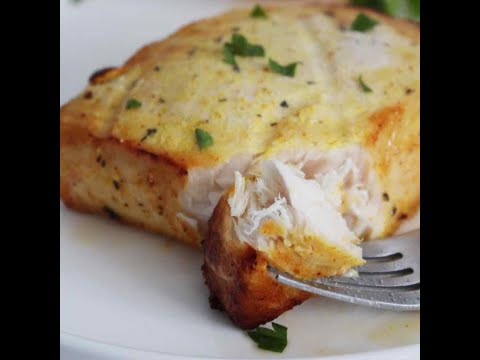 Air Fryer Sword Fish Steak