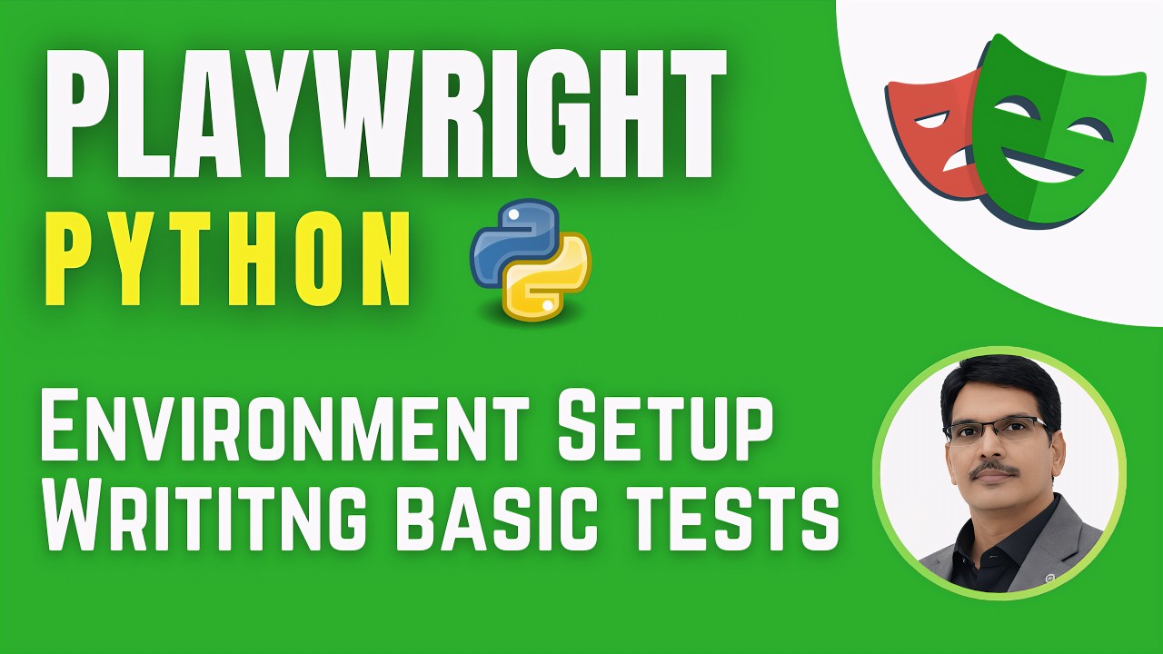 Playwright with Python & Pytest| Setup Environment & Writing Tests ( Session 1)