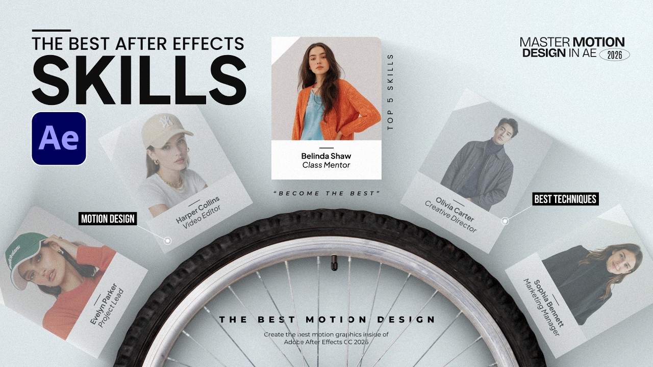 5 Motion Design Skills All After Effects Users Should Know in 2026