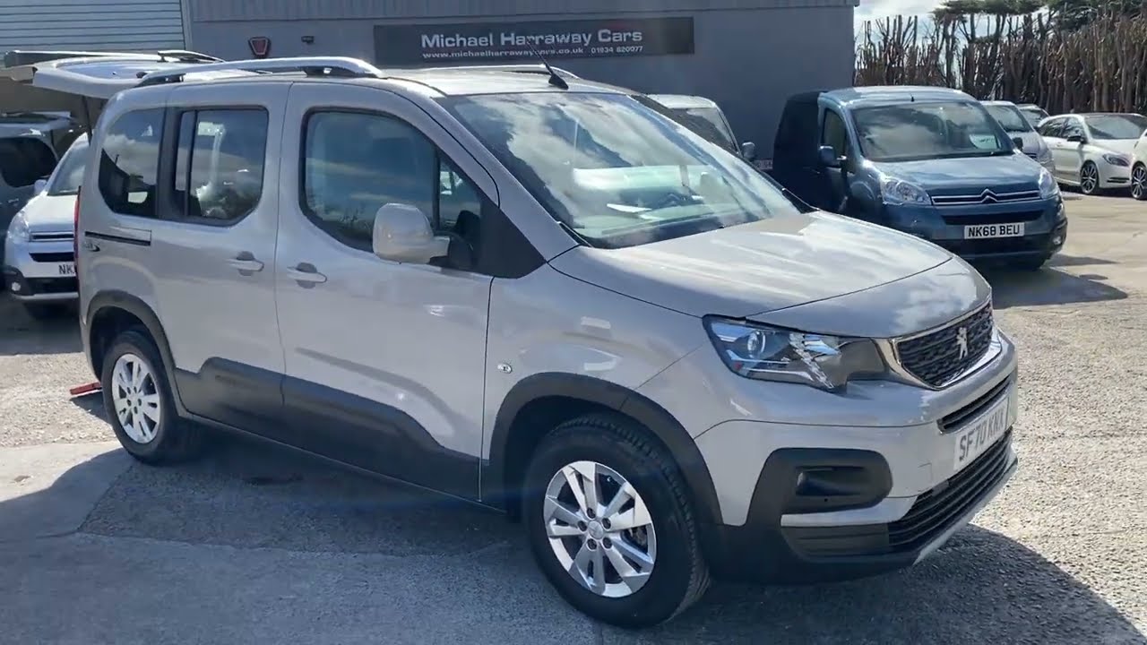 2020 Peugeot Rifter WAV Walkaround | Low Mileage Wheelchair Accessible Vehicle (Allied Conversion)