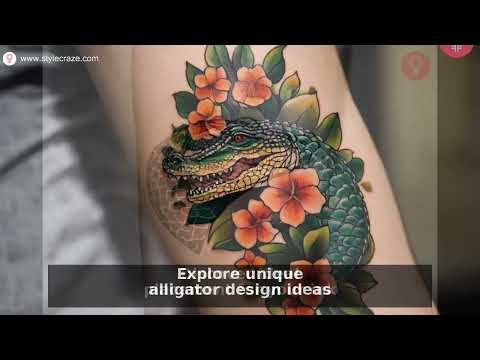 Ultimate Guide to Alligator Tattoo Meanings & Designs