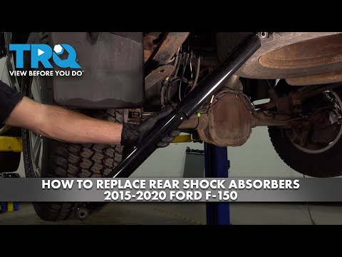 How to Replace Rear Shock Absorbers on a 2018-2020 Ford F-150 (DIY ...
