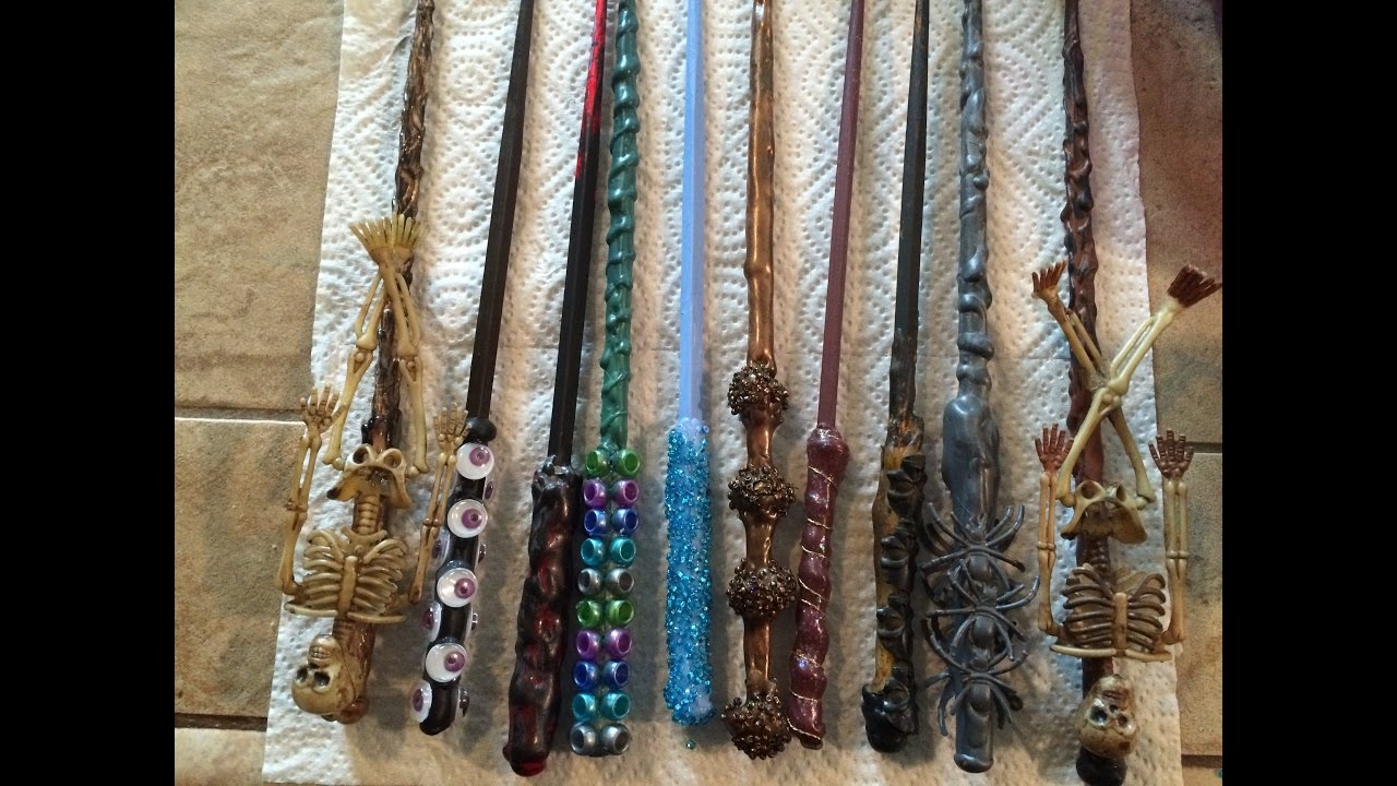 DIY Harry Potter/Cosplay wands!!!