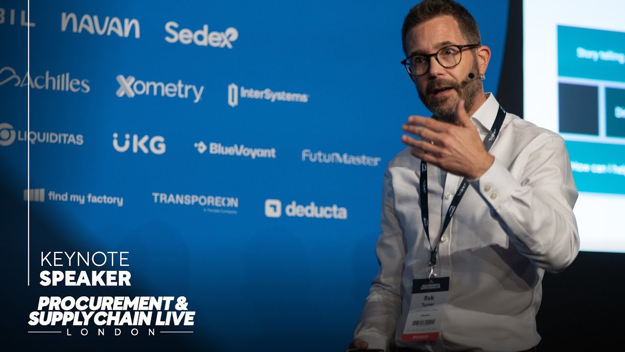 Rob Turner at Deliveroo on Transformation at Pace at Procurement and Supply Chain LIVE London 2025