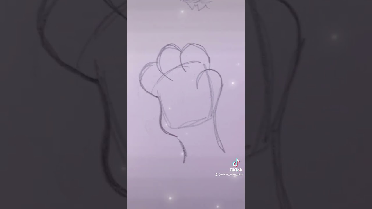 Drawing Paws Tutorial Pt.1 of 5 🐾 #art #artist #sketching #arttutorial #tutorial #paws #furry