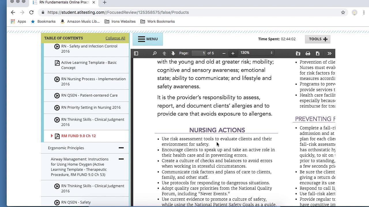 ATI Focused Review Instructions Screencast