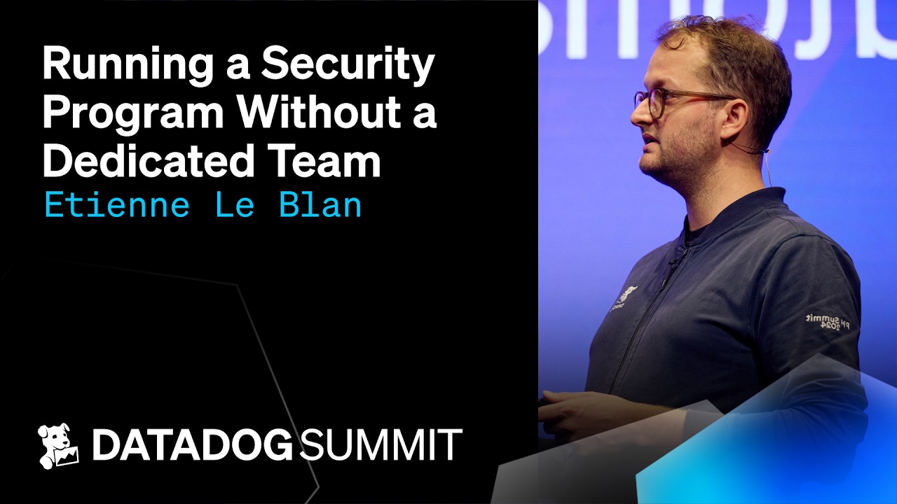 Running a Security Program Without a Dedicated Team