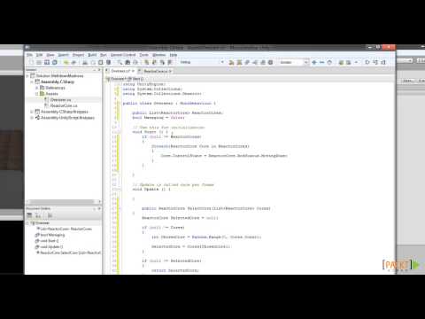 Learn Unity 3D Game Development Tutorial Communicating Between Game Objects | packtpub com ...