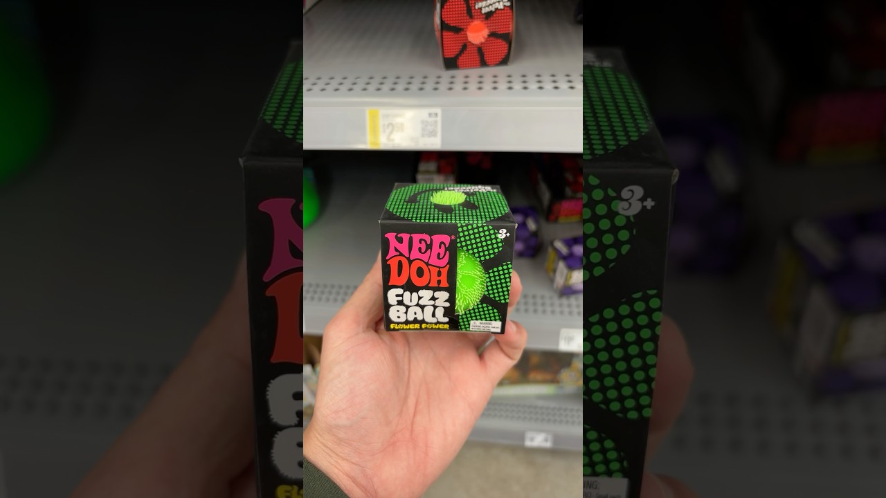 Nee Doh Fuzz Ball Flower Power