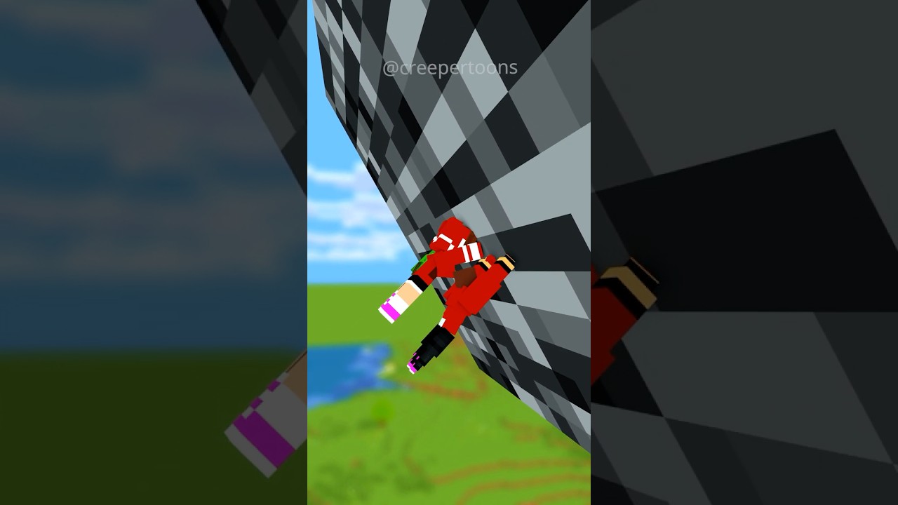 JJ Mikey Sister vs Giant Meteor - Maizen Minecraft #minecraft #minecraftanimation #animation