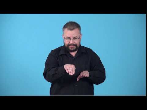American Sign Language ASL Video Dictionary - toe