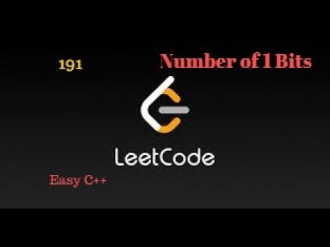 Number of 1 Bits | Leetcode | Hamming distance | 193