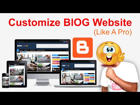 How to Customize Blogger Template (Like a Pro Website)