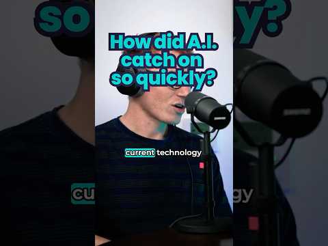 How did AI catch on so quickly? 🦾