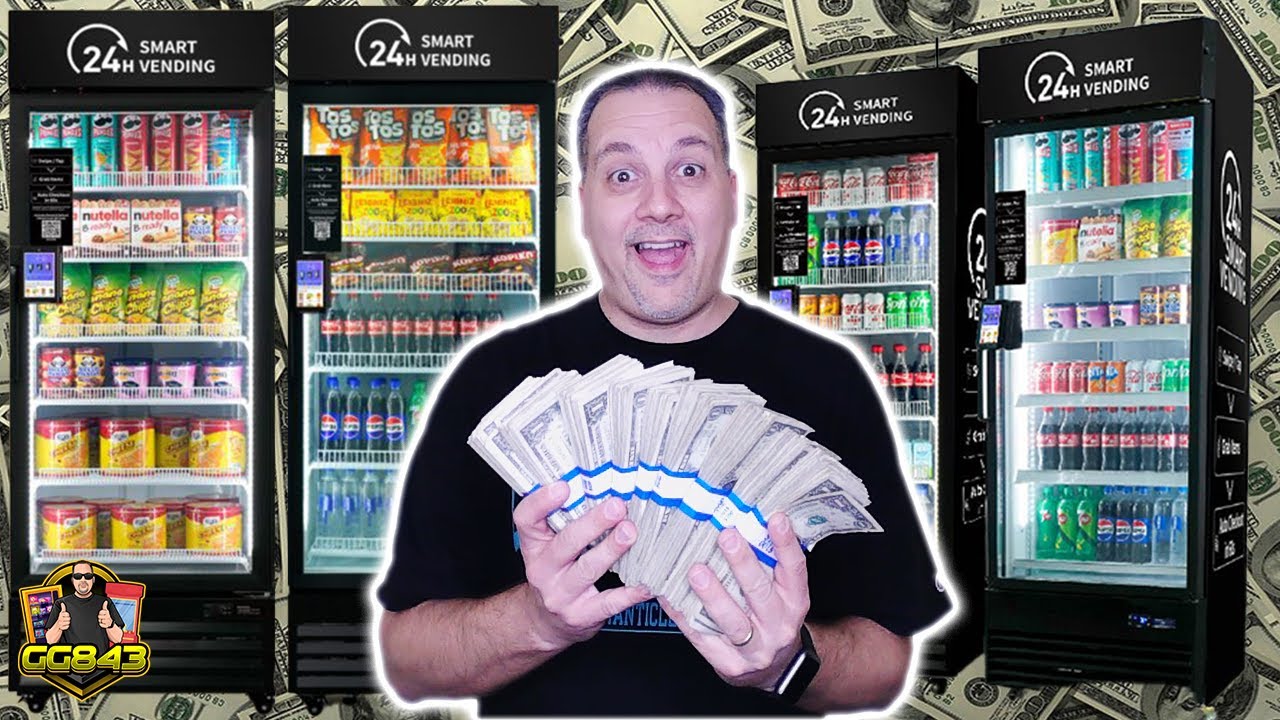 HAHA VENDING AI SMART COOLER VENDING MACHINES Make SO MUCH MONEY!