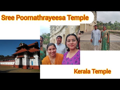 Kerala Ke Temple Me हाथी Ko Dekha ???? || Sree Poornathrayeesa Kochi Temple #temple #vlog #dailyvlog