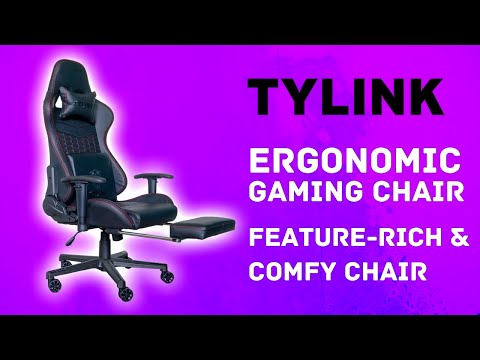 Tylink Gaming Chair Review - Comfy Ergonomic Gaming Chair With Footrest