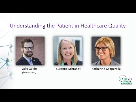 2020 PQA Annual Meeting: The Patient Perspective in Healthcare Quality