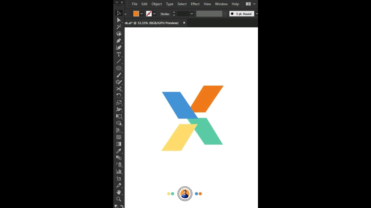 Colorful X Letter Mark #shorts #trending