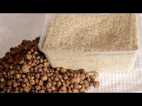 How to make tigernut flour from chaff | Zero waste