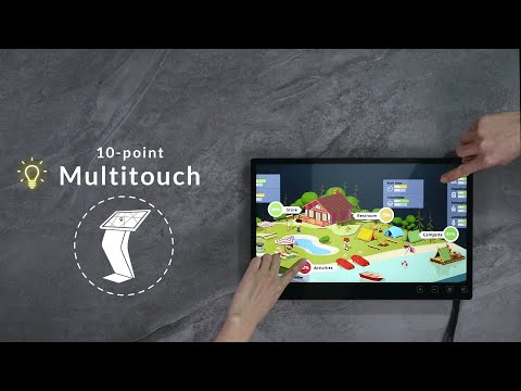 GeChic T151A Touch Monitor ! Integrate it into Smart Home/ IoT Factory/ Business Industrial Machine