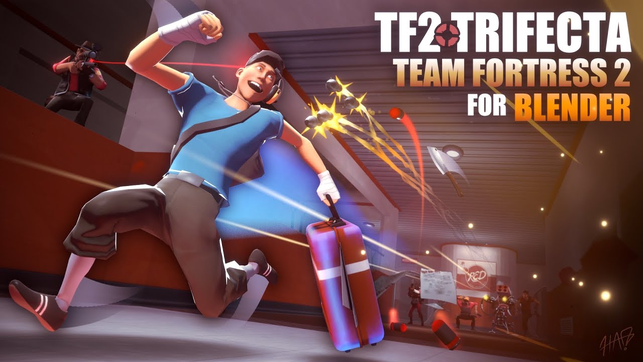 TF2 Blender | The TF2-Trifecta: Mercenaries, Cosmetics + More!