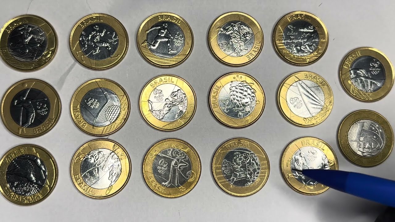 O pódio das moedas: Das 17 moedas olímpicas, descubra a mais valiosa ...
