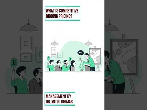 What is competitive bidding pricing?