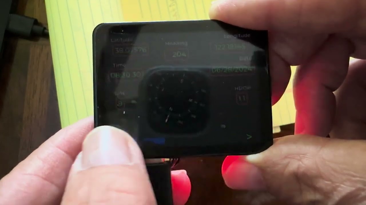 How to make a compass like the app in iphone. The 'n' 'e' 's' 'w' are ...