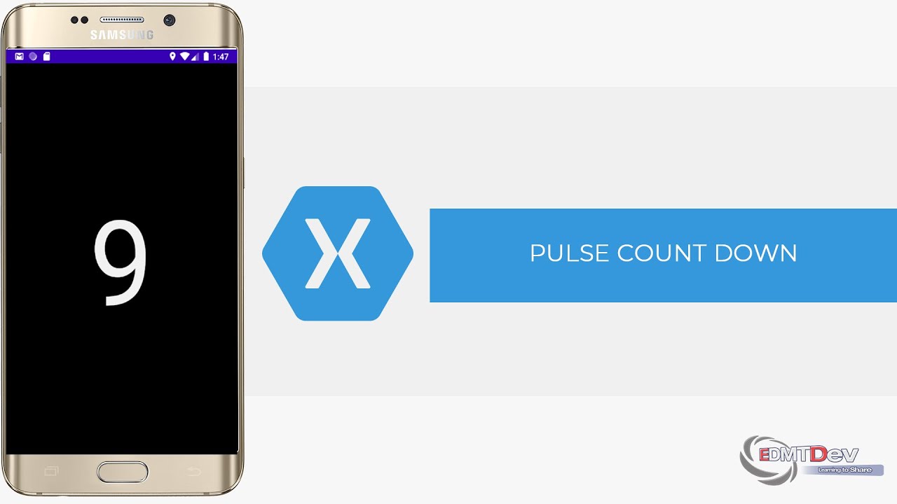 Xamarin Android Tutorial - Pulse Count Down