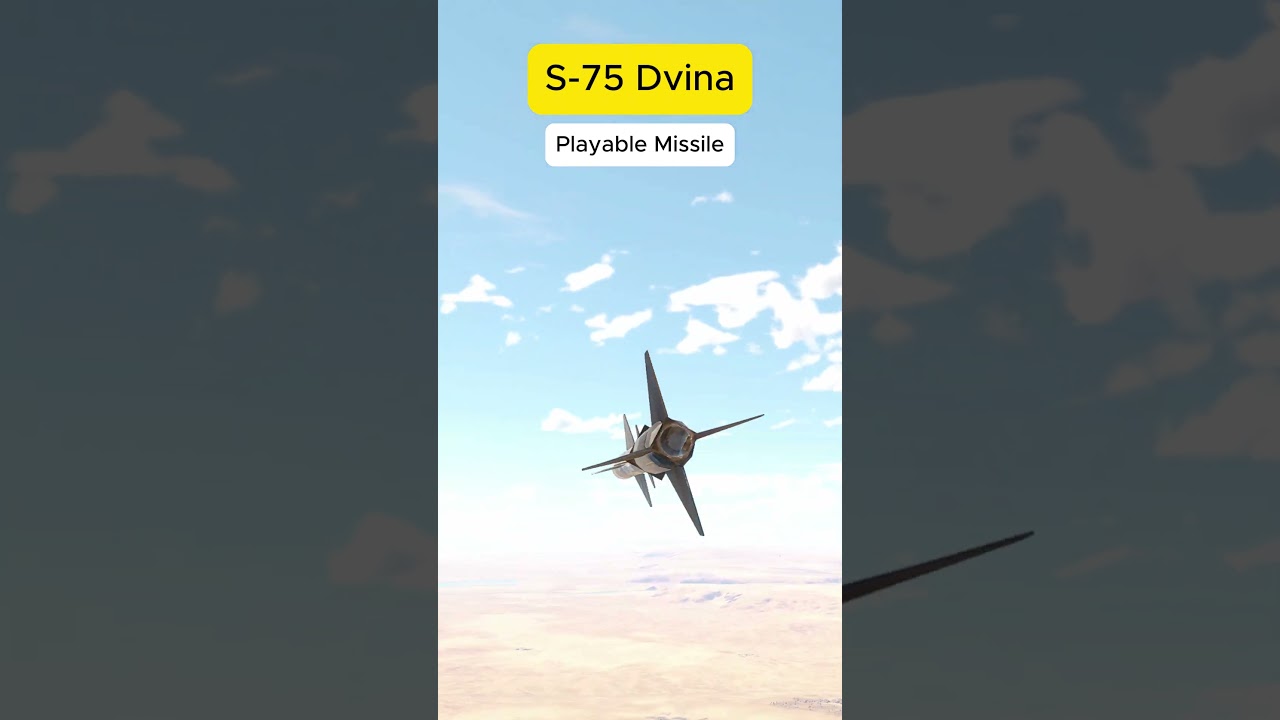 Playable S-75 ROCKET in War Thunder
