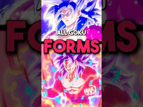 How Many Forms Does Goku REALLY Have!? #shorts