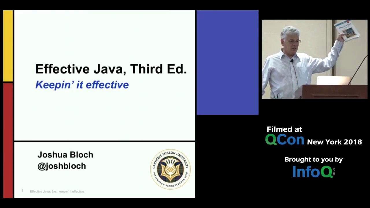 Effective Java, Third Edition - Keepin' it Effective