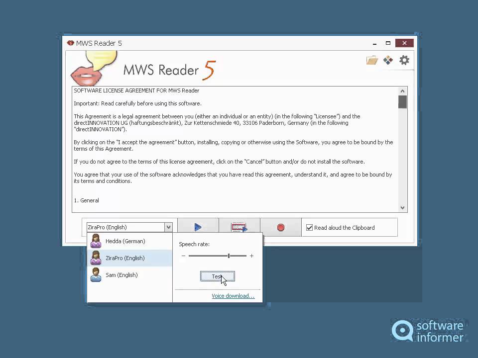 Let's have a look at MWS Reader