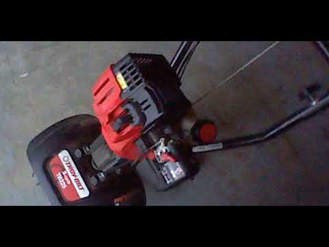 Troy bilt tb225 tiller talking video