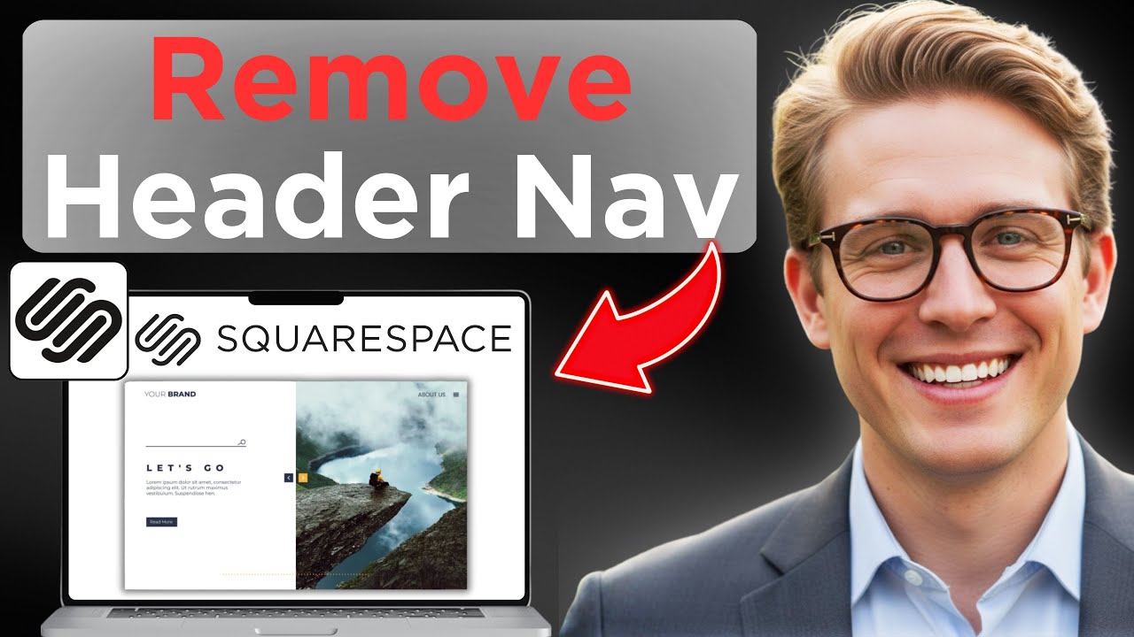 Squarespace Tutorial How To Remove Header Navigation (Easy Guide)
