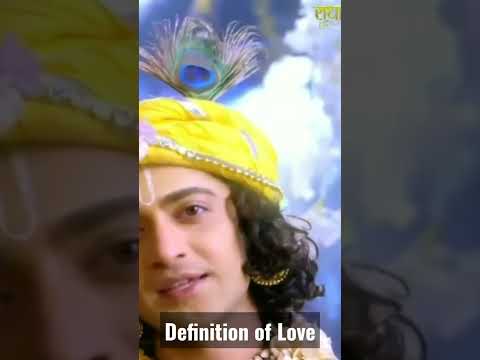 What is the meaning of LOVE by Lord Krishna | Krishna Says #krishnasays #definitionoflove #love