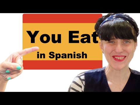 Conjugate the Verb 'To Eat': 🫵🏻 You Eat in Spanish