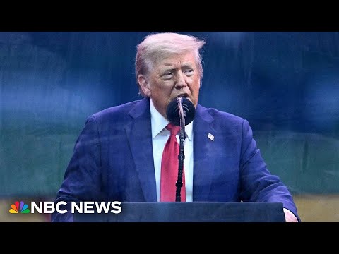 'Our soldiers never give up': Trump remarks at military parade