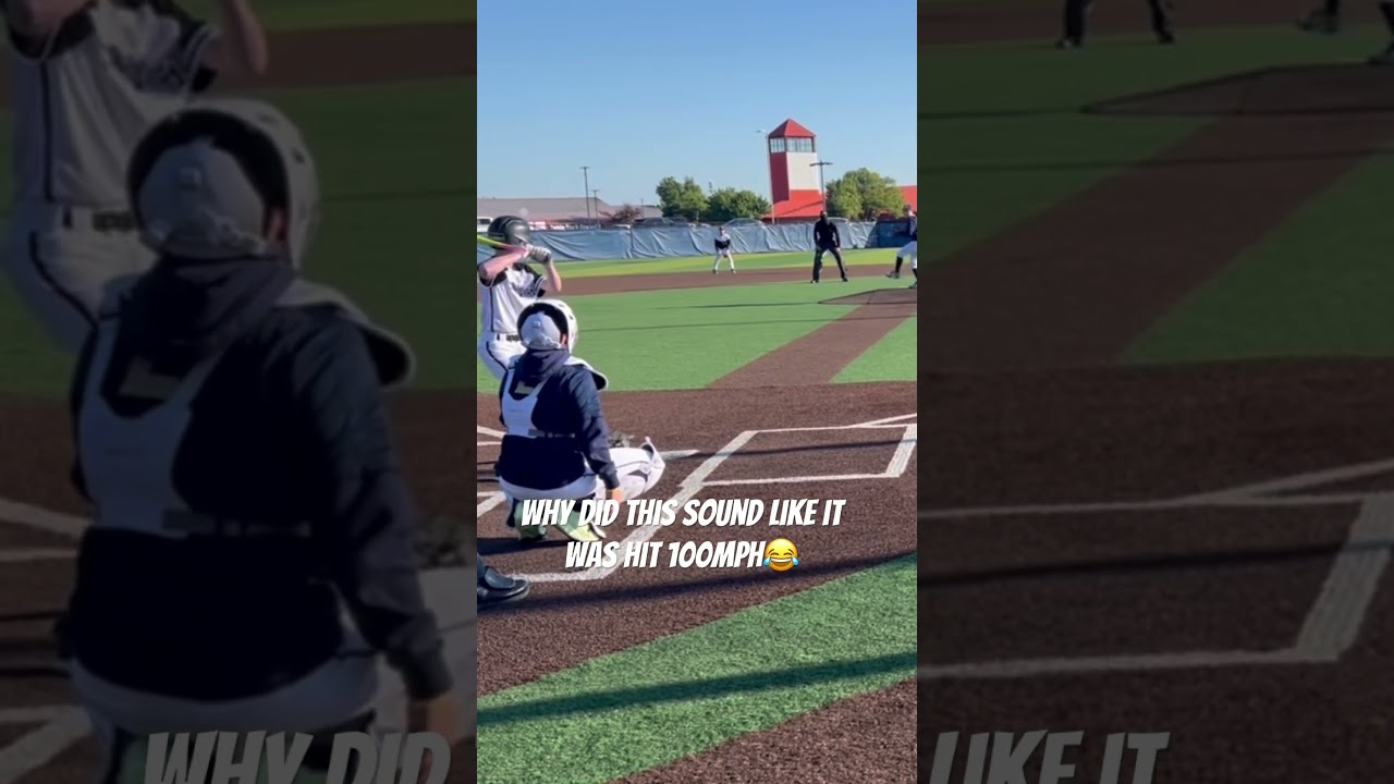 Are these bats overpowered? 😂✌️🔥 #baseball #baseballszn #viral #mlblb ￼