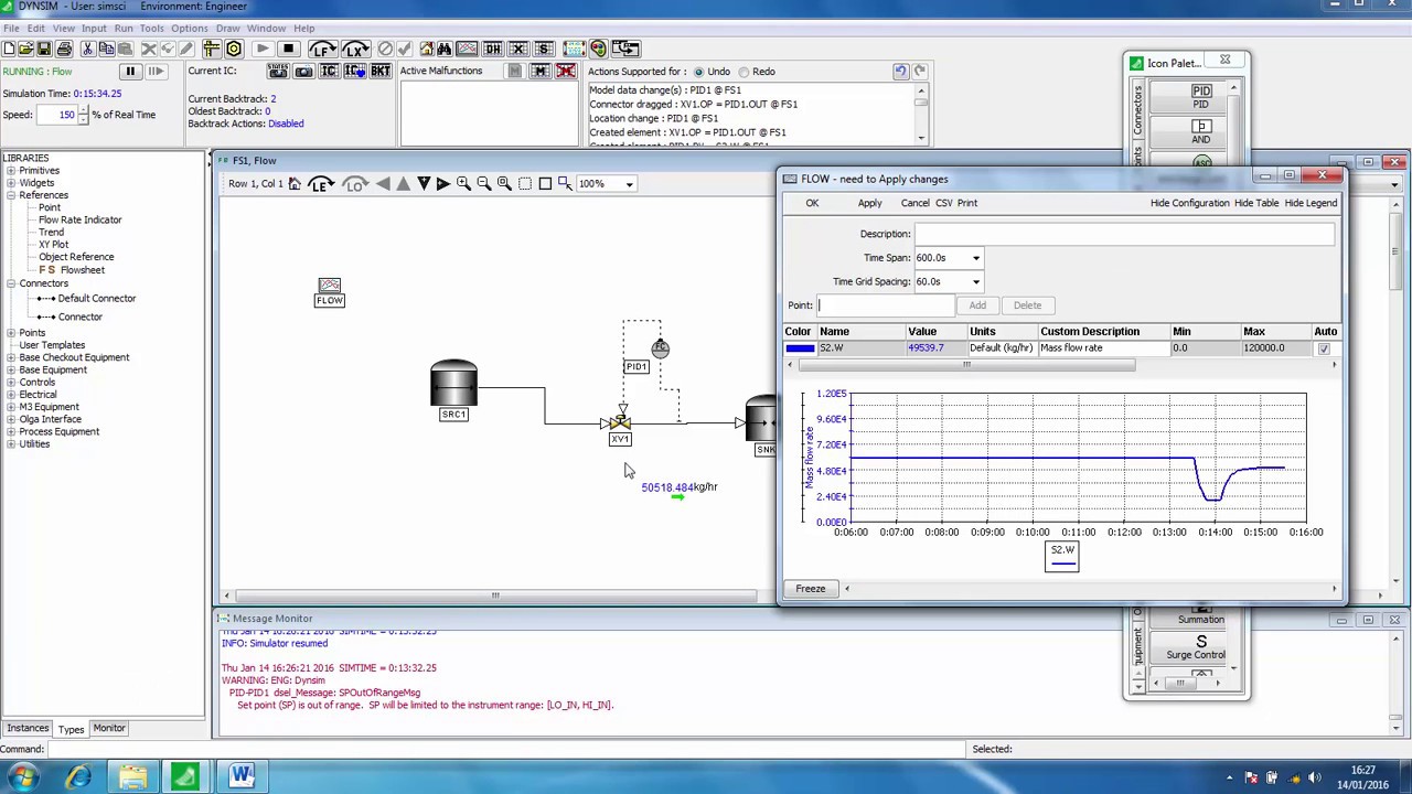 DYNSIM Process Simulation – Process Control