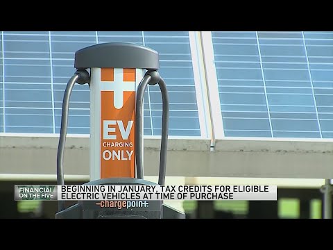 Eligible electric and plug-in vehicle buyers will get US tax credits immediately in 2024