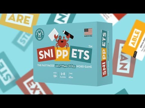 Snippets - The Fast Paced Anything Goes Word Game