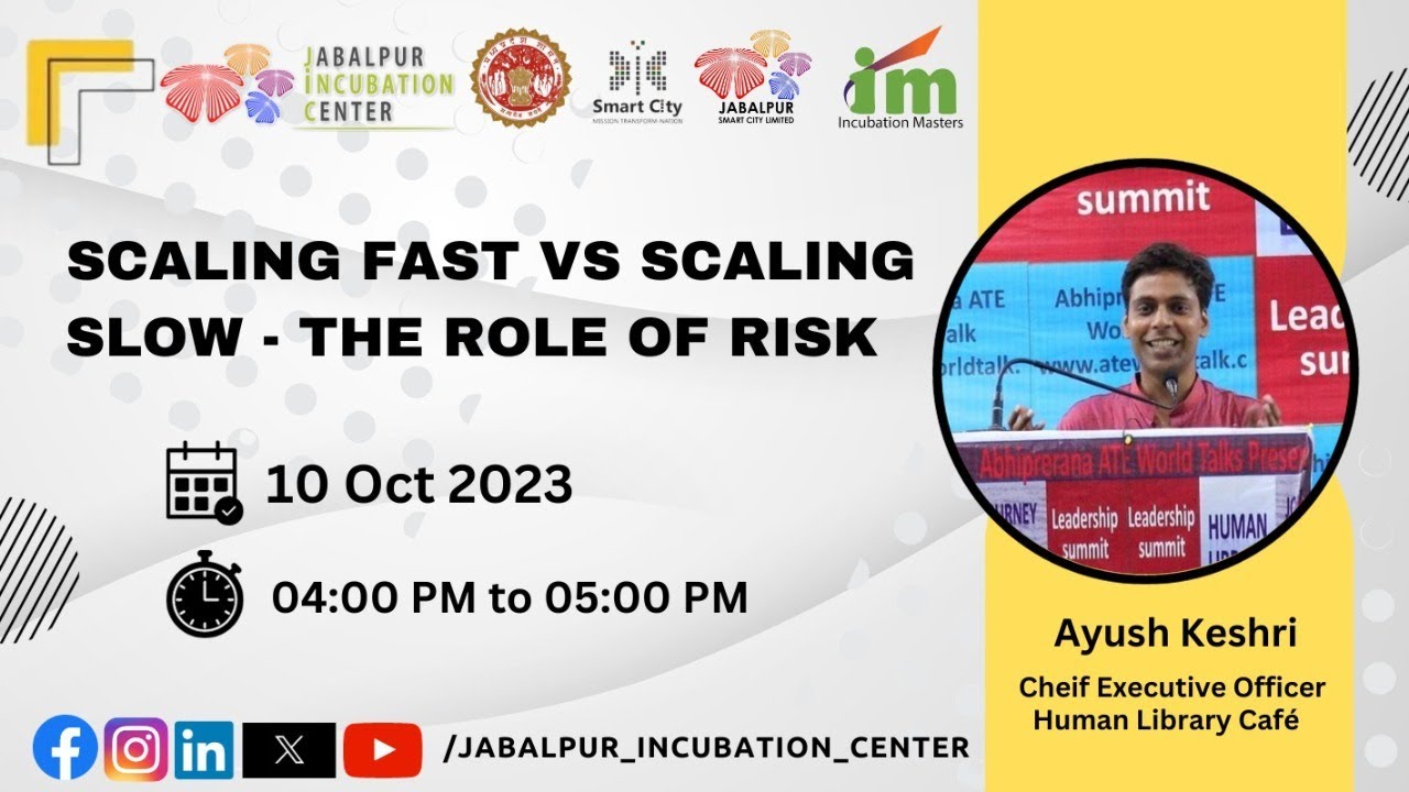 Scaling Fast Vs Scaling Slow - The Role of Risk